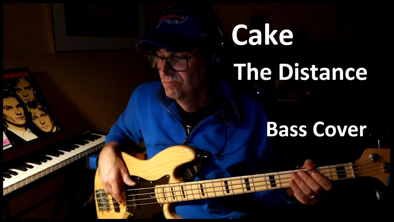 Cake - The Distance (Bass Cover) - YouTube