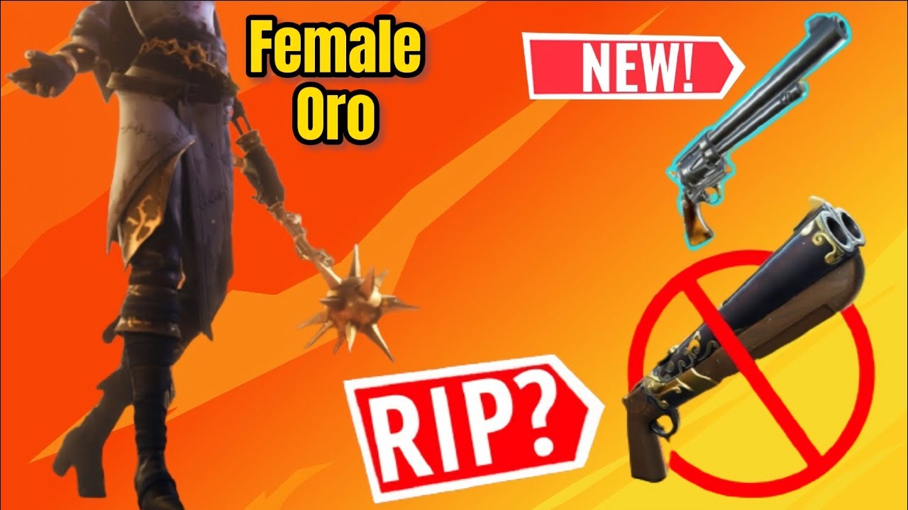 Fortnite 16.40 PATCH NOTES (Female ORO Skin, The DUB Vaulted, NEW ...