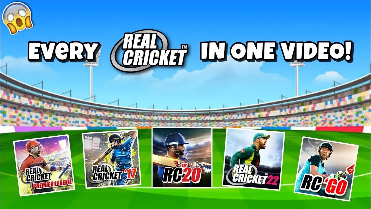 PLAYING EVERY REAL CRICKET GAME IN ONE VIDEO! - YouTube