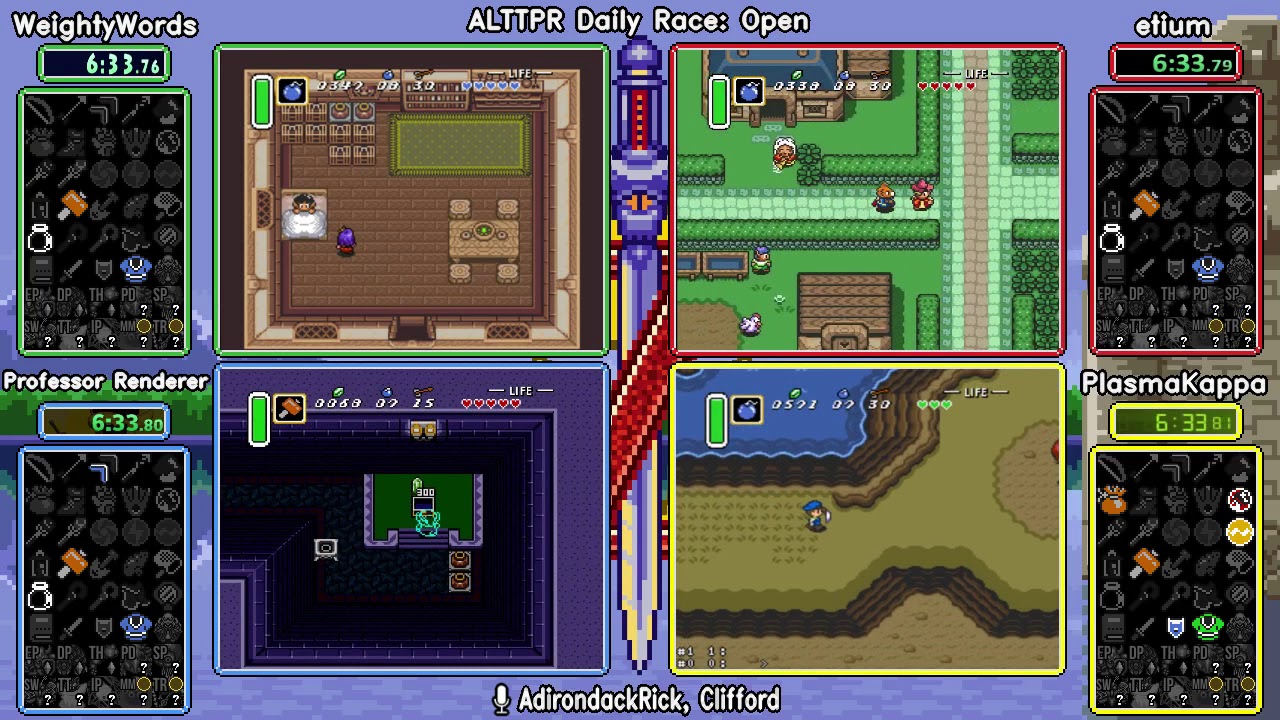 Open 061719. ALTTP Randomizer Daily Race. - YouTube