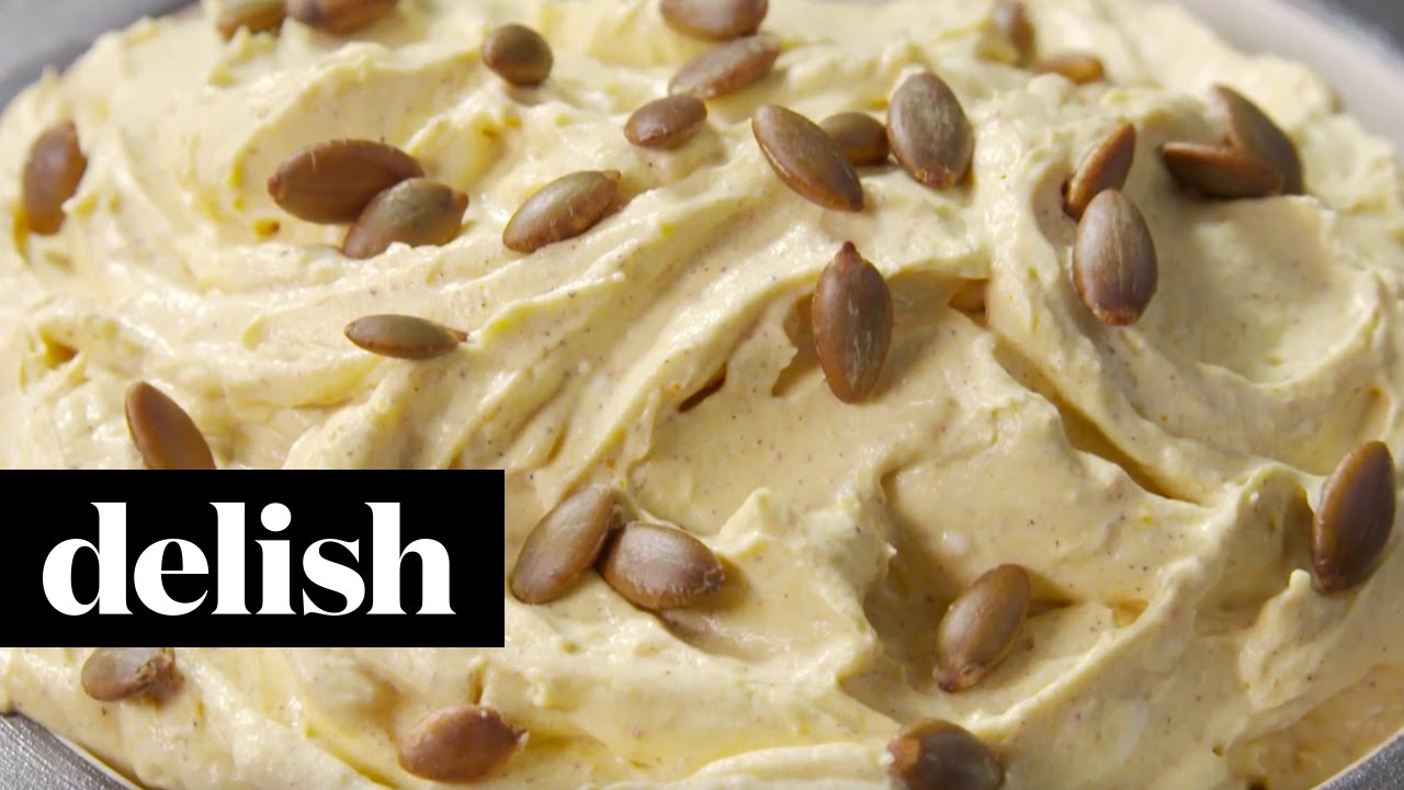 Pumpkin Spice Dip | Delish + Splenda - YouTube