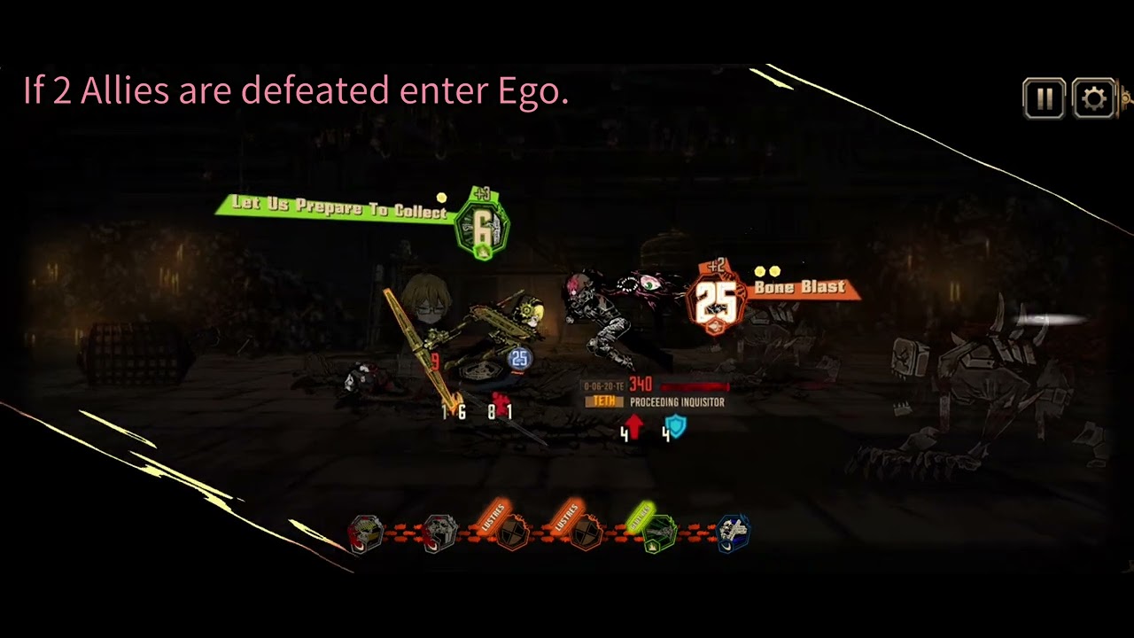 Limbus Company - Dawn Office Sinclair: All attacks & effects Voiceline with English translations ...