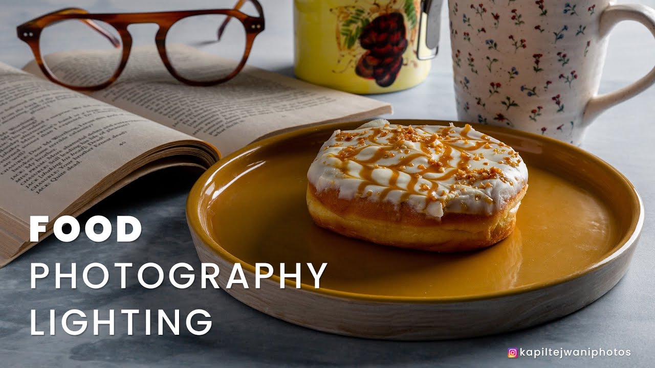 Food Photography Lighting Tutorial With A Single Light Source. - YouTube