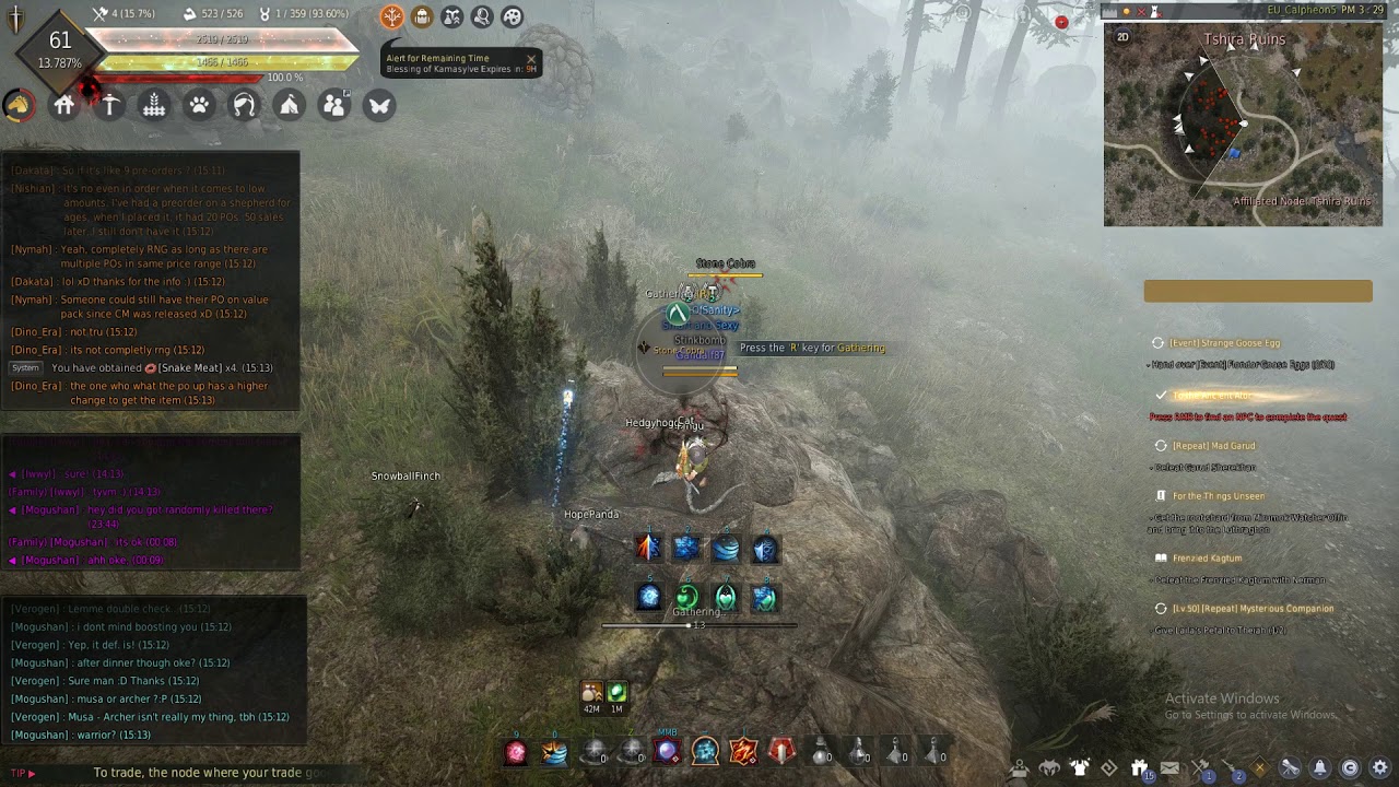 BDO Scorpion/Snake/Pork meat rotation in Drieghan - YouTube