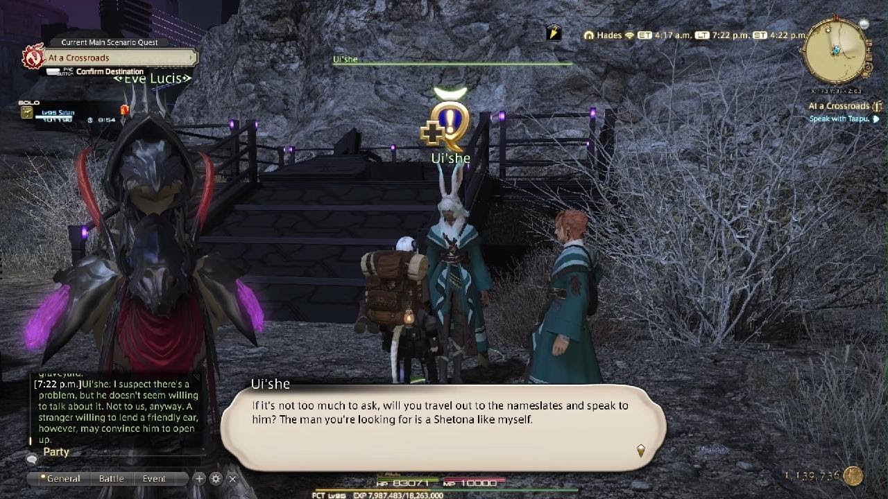FINAL FANTASY XIV Heritage found side quest - YouTube