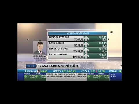 Erol Gürcan 19 02 2018 BloombergHT İlk Söz Zeynep Erataman Piyasalar