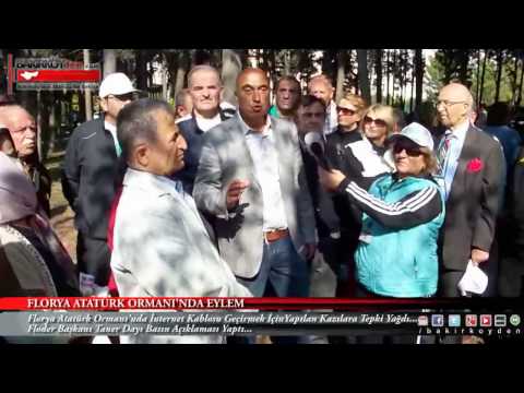FLORYA ATATÜRK ORMANI'NDA EYLEM