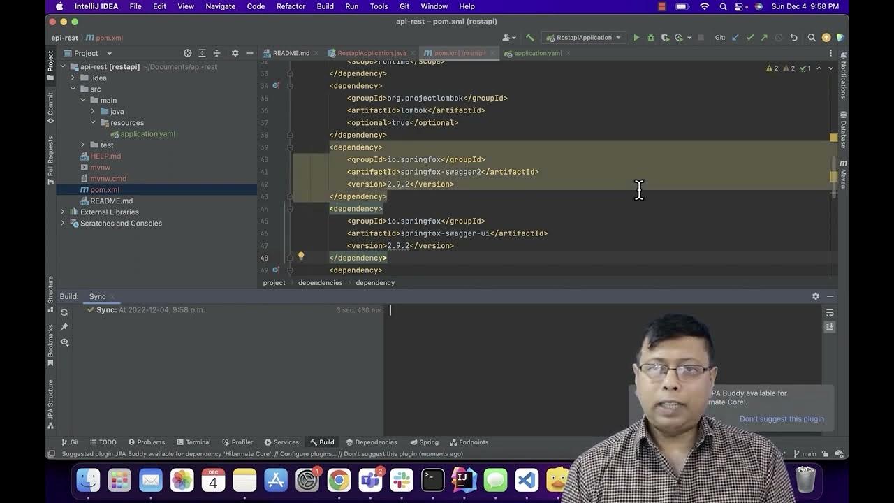 Configure the project with swagger and database | Part 8 - YouTube