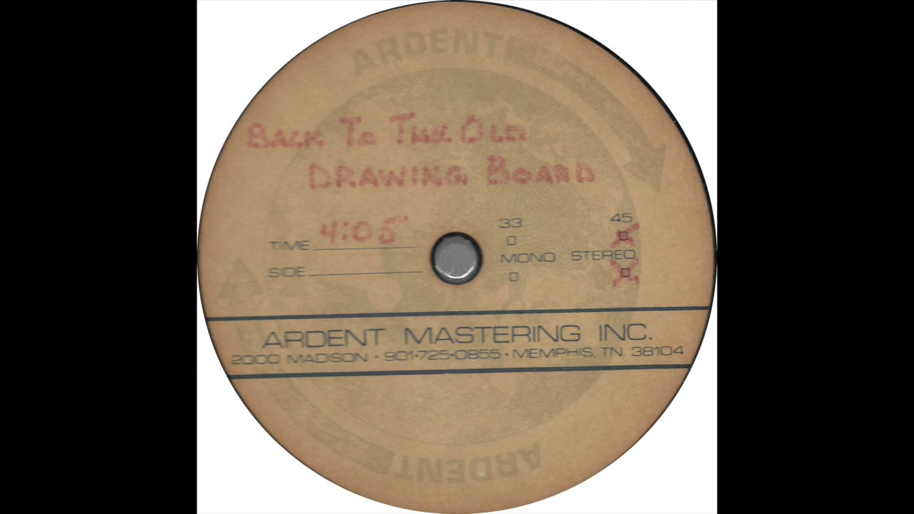 Back To The Old Drawing Board-Unknown Ardent Acetate - YouTube