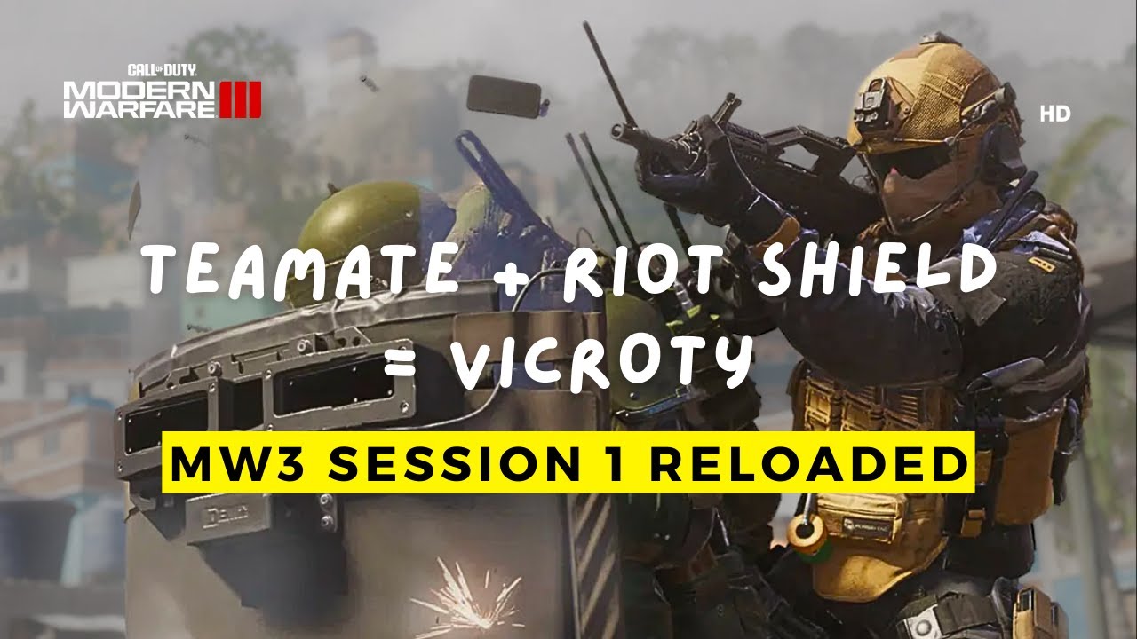Riot Shield in Lockdown, MW3 Session 1 Reloaded (in Hindi) - YouTube