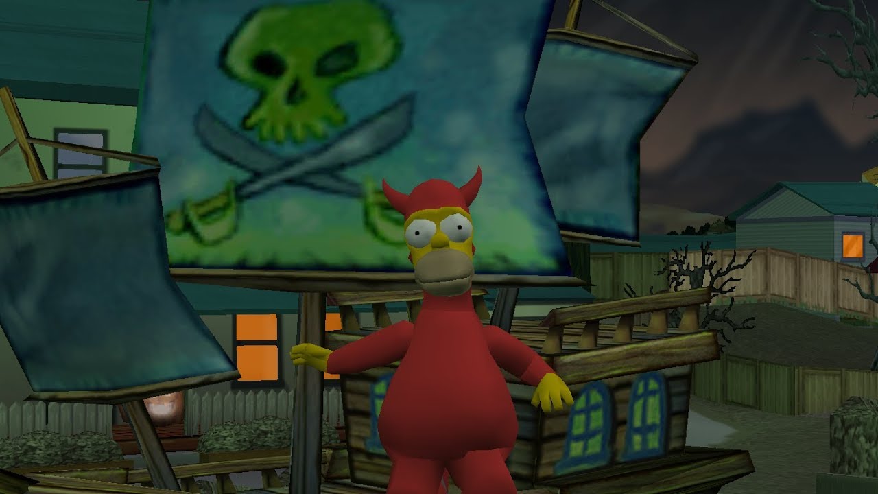 The Simpsons Hit & Run - Flying Dutchman's Ship Mod - YouTube