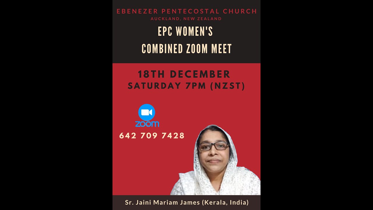 Sr. Jaini Mariam James (Kerala, India) | Combined Womens Meeting | 18 ...
