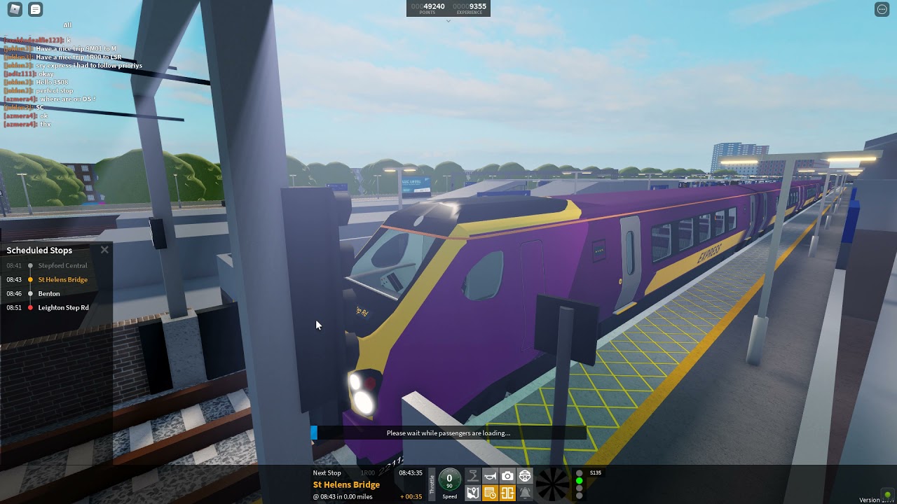 Roblox Stepford County Railway (Timetables) R076 Stepford Central ...