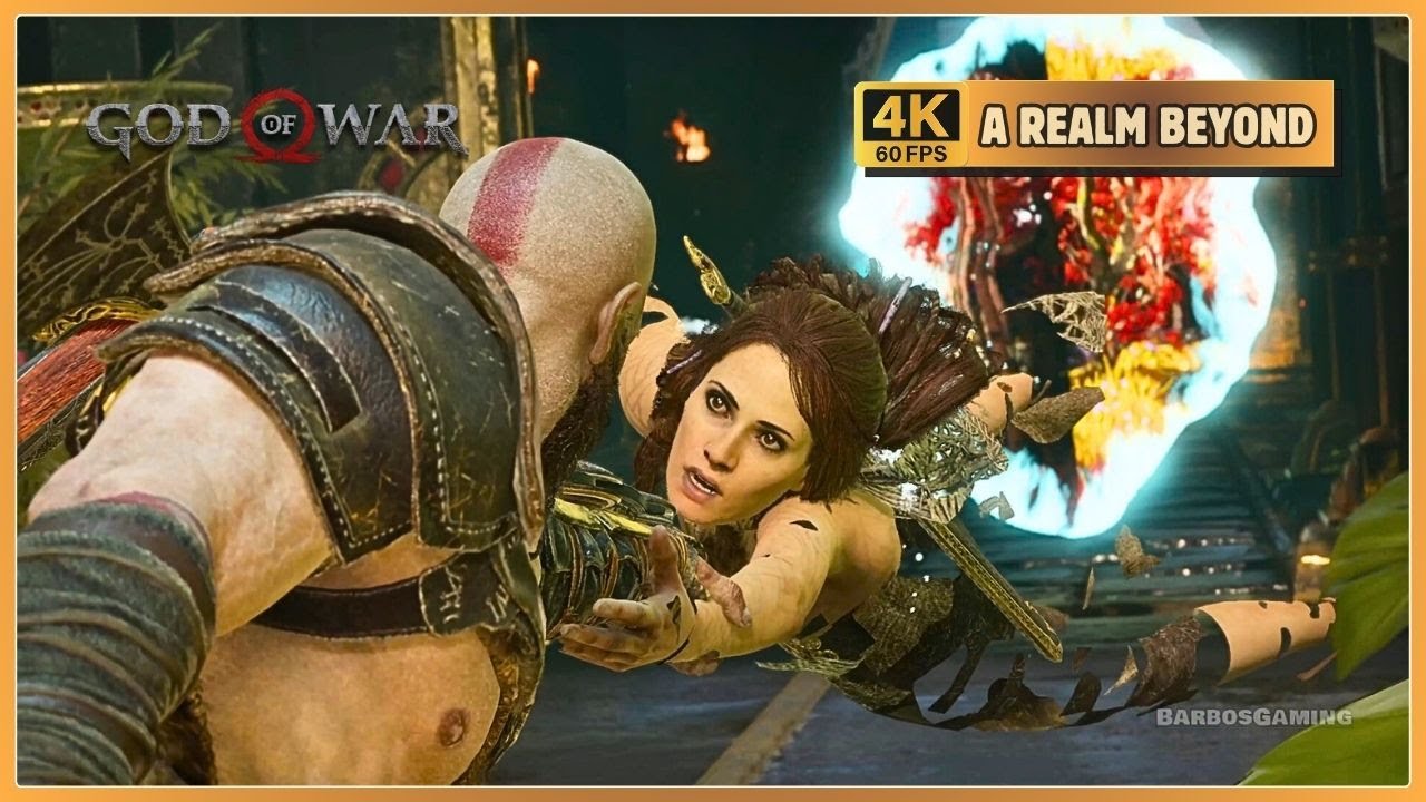 GOD OF WAR Gameplay Walkthrough Part 4 A Realm Beyond [4K 60FPS ULTRA HD] - No Commentary - YouTube