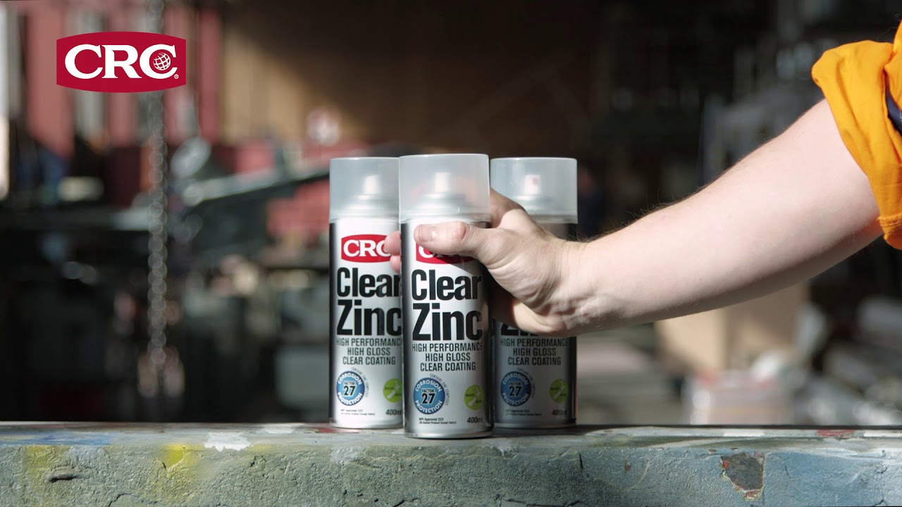 CRC Clear Zinc - YouTube