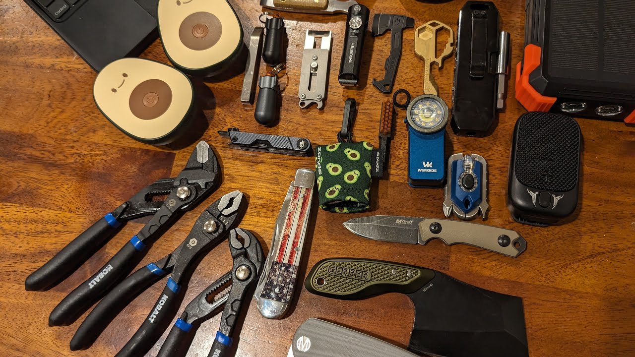 LIVE DISCUSSION - TONS OF NEW EDC GEAR (20+ ITEMS)! - YouTube