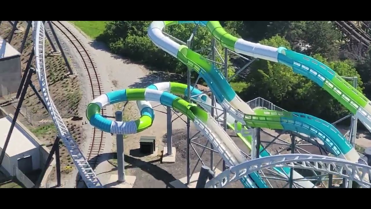 Sky Trek Tower Ride 4:10pm Six Flags Great America 5-25-24 - YouTube