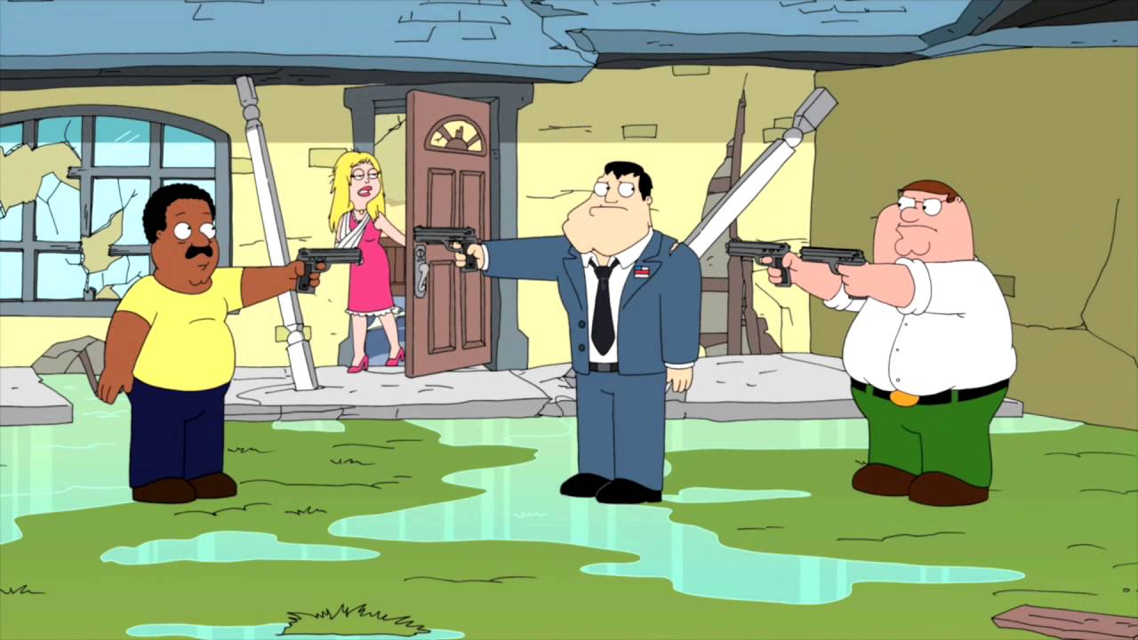 American Dad - Stan, Cleveland y Peter - YouTube
