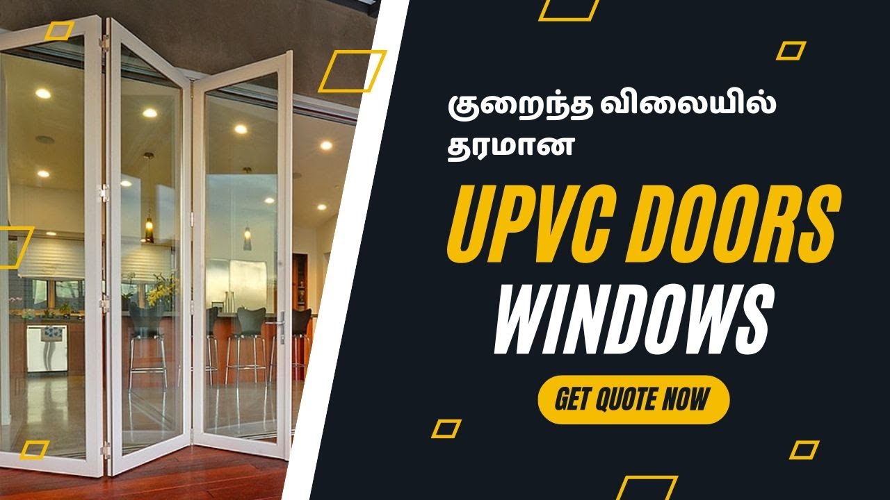 uPVC Windows & Doors at Factory Price | Engineers Windows | Chennai ...