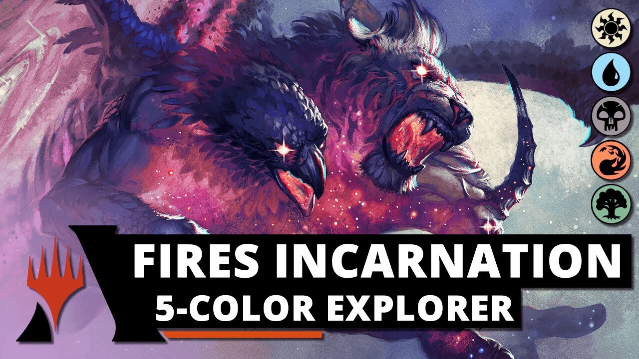 🌈 5-COLOR INCARNATION → O TIER-0 INCRÍVEL do EXPLORER! (Magic Arena ...