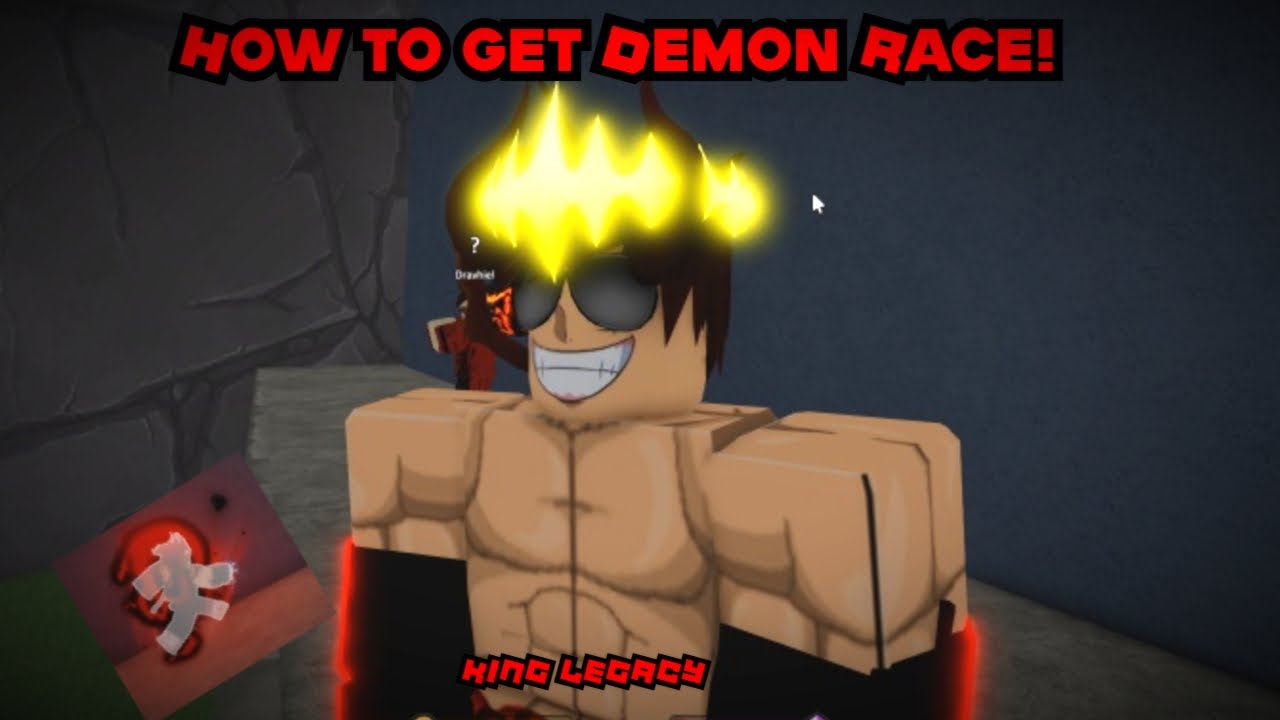 How to get Demon Race! [King Legacy] [Update 8] - YouTube