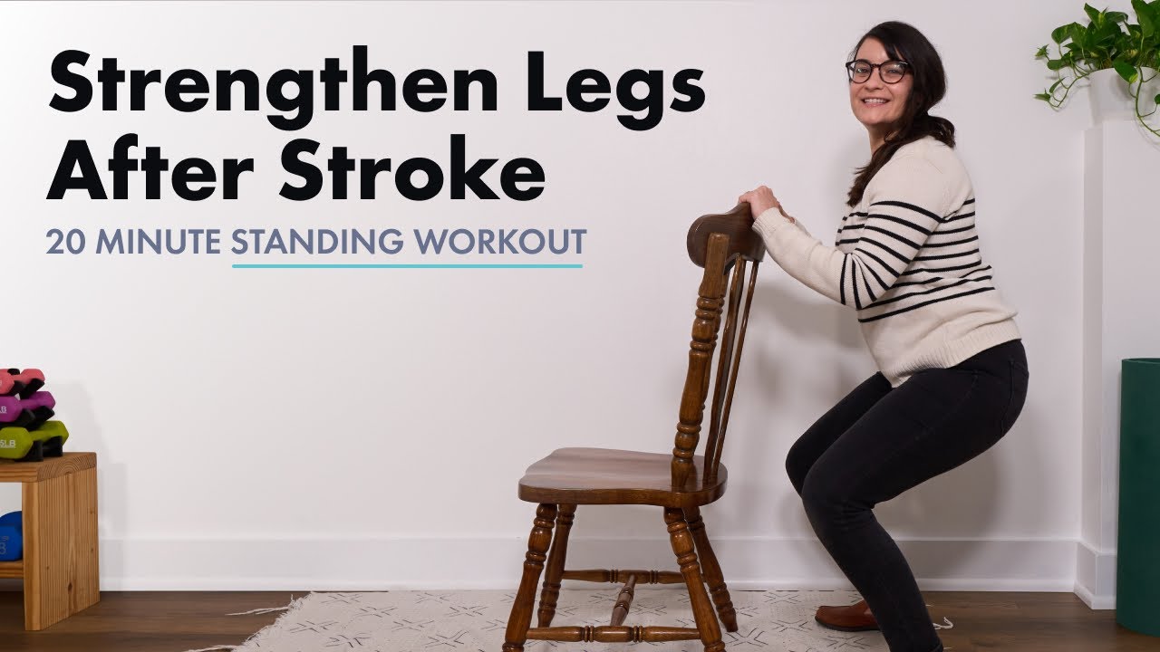 Advanced 20 Minute, Real-Time Standing Workout to Improve Leg Strength ...