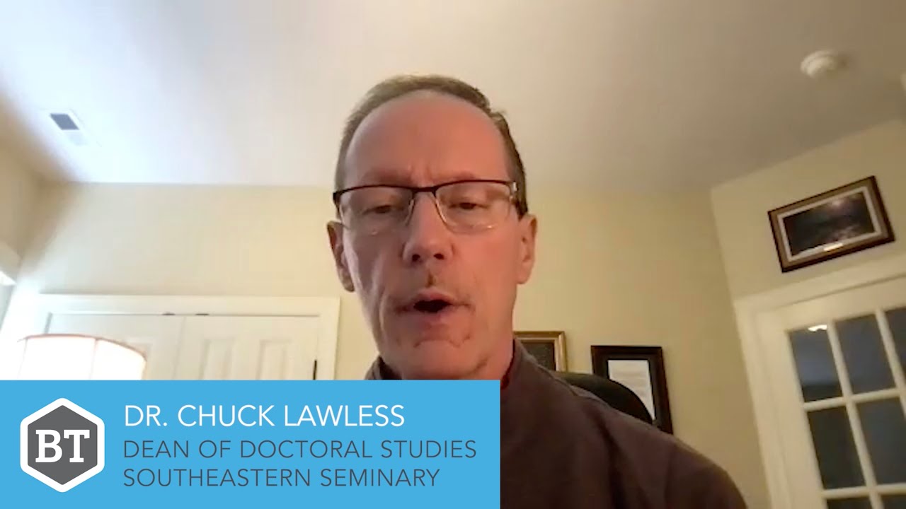 Getting Out of the Bubble - Dr. Chuck Lawless - YouTube