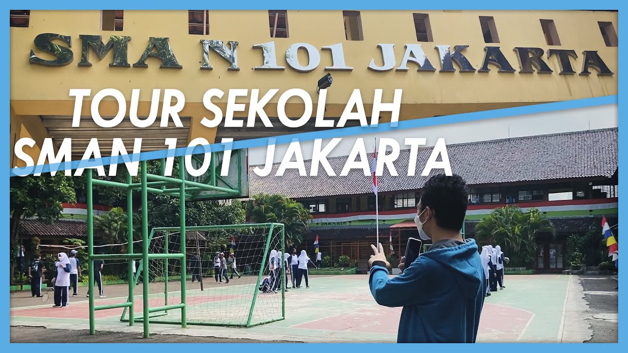 Tour Sekolah SMAN 101 Jakarta | Tugas P5 - Kearifan Lokal - YouTube