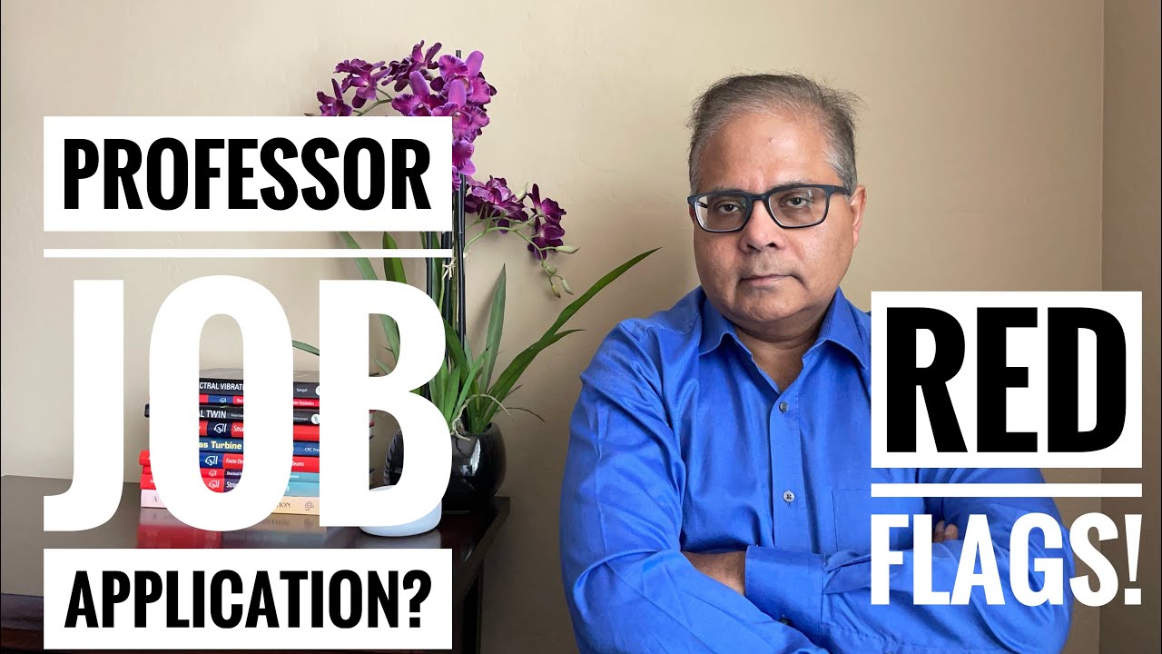 Faculty Job Application Red Flags! - YouTube