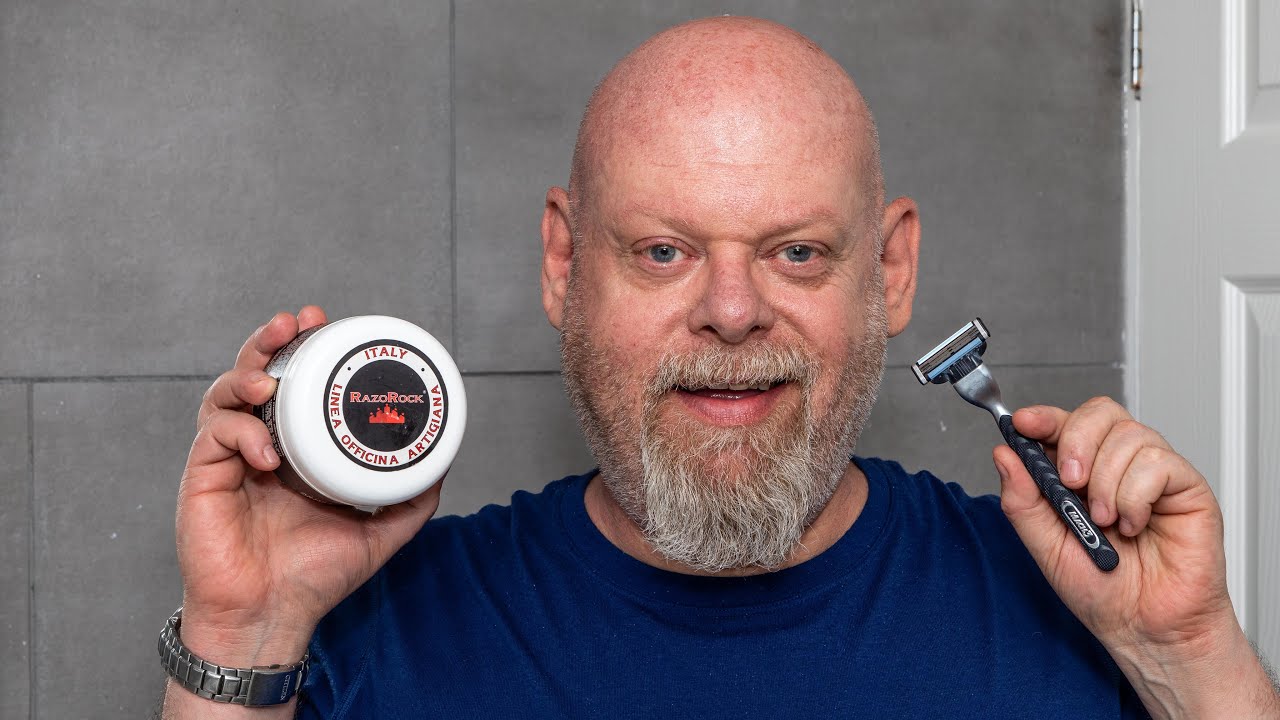 Mr G Head Shave No 11 What a fine mess!!! Razorock Muguet De France ...