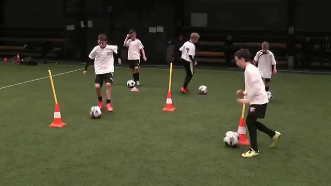 coerver personal training 2 Pmfc u112004 - YouTube