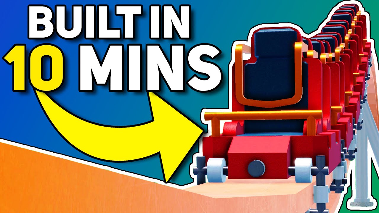 Building The SINGLE RAIL COASTER in 10 MINUTES! | TPT2 - YouTube