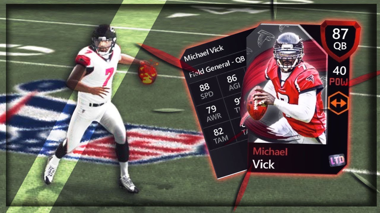THE GLITCH IS BACK LTD MIKE VICK GAMEPLAY!! MADDEN MOBILE 20 GAMEPLAY ...