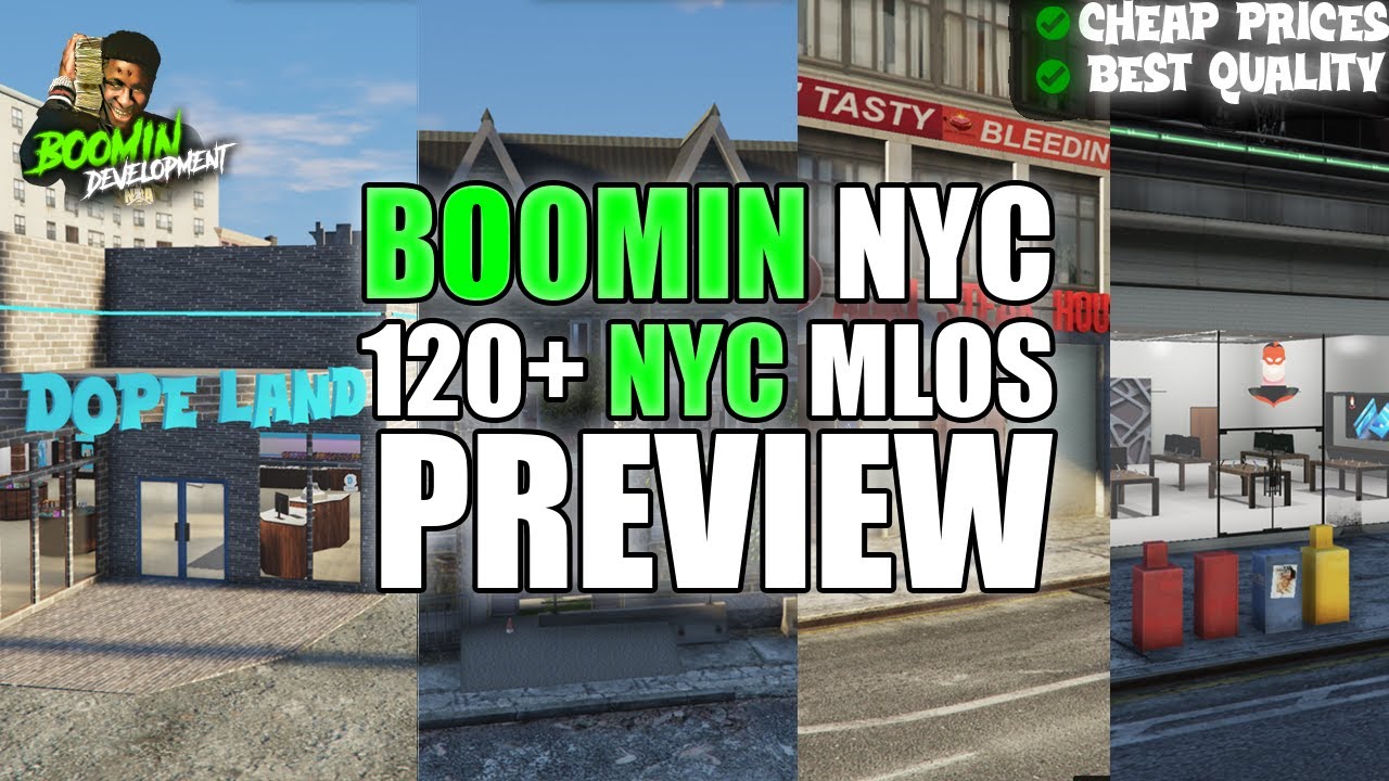 Boomin NYC All Mlos | 120+ Custom Mlos | Showcase | discord.gg ...