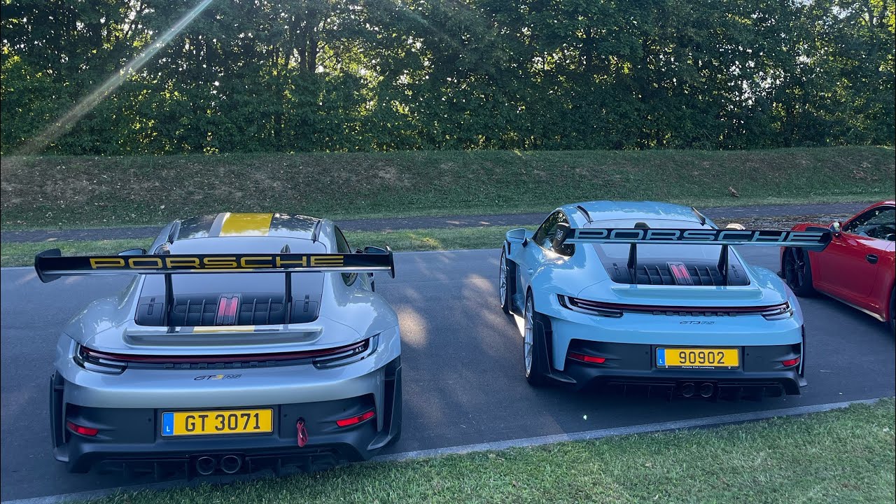 Porsche Luxembourg fête ses 75 ans sur circuit ! - YouTube