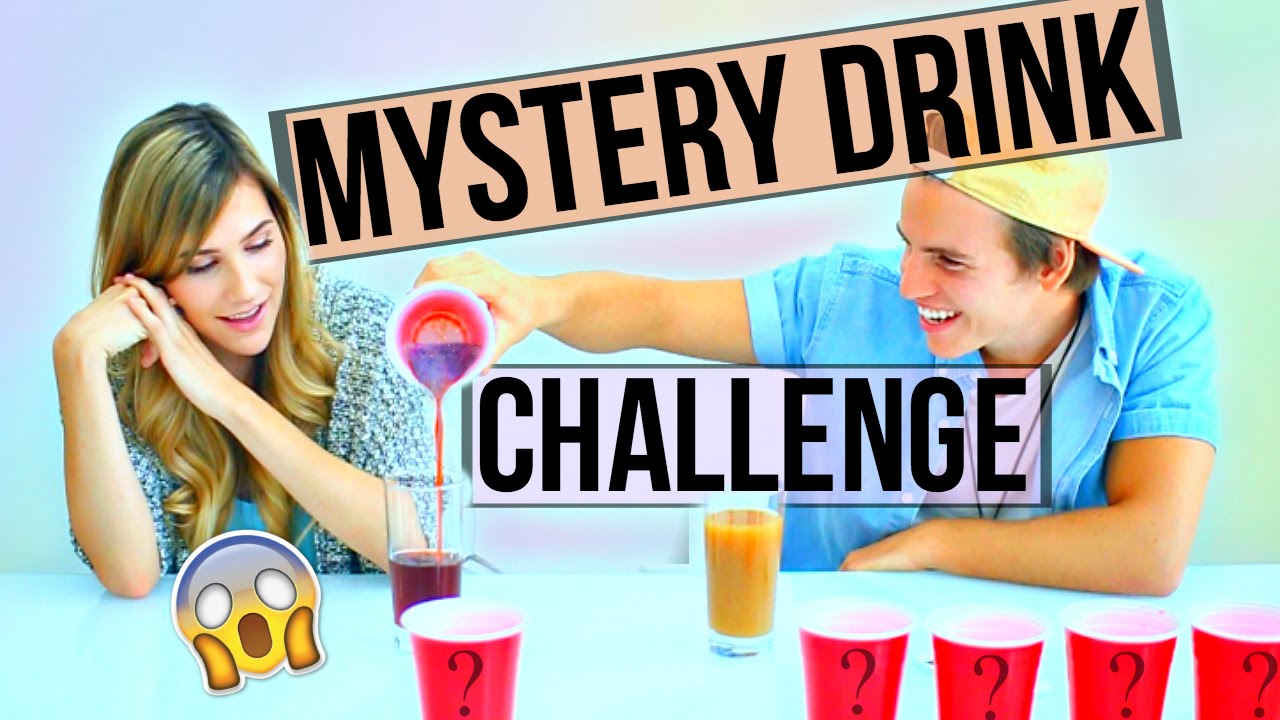 MYSTERY DRINK CHALLENGE! - YouTube