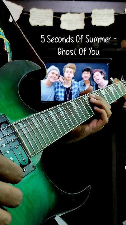 Ghost Of You | 5 Seconds Of Summer | Guitar Solo Cover | Guitar Cover #shorts - YouTube