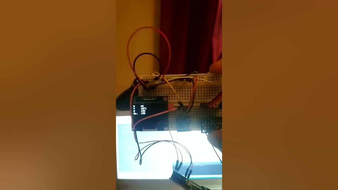 Testing GY-521 MPU-6050 Module 3 Axis Analog Gyro Sensor with Arduino ...