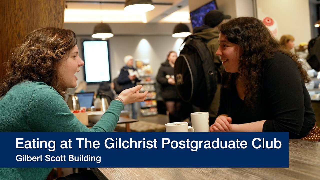 Gilchrist Postgraduate Club - YouTube