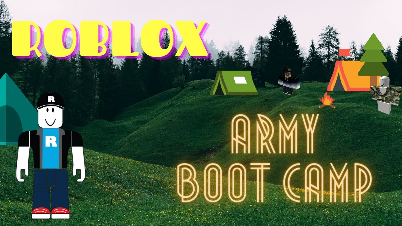 The Roblox || Army Boot Camp (voiced) | Bloxburg Military - YouTube