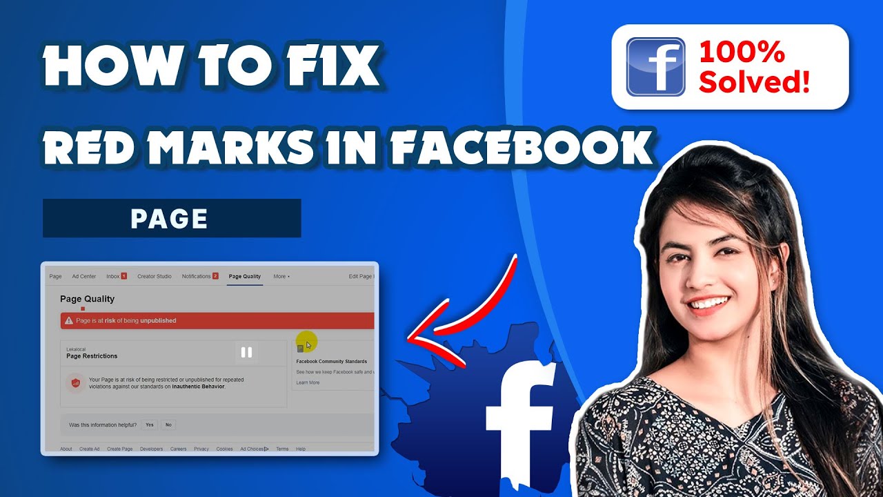 How to Fix Red Marks in Facebook Page 2024 (Step-by-Step Guide) - YouTube