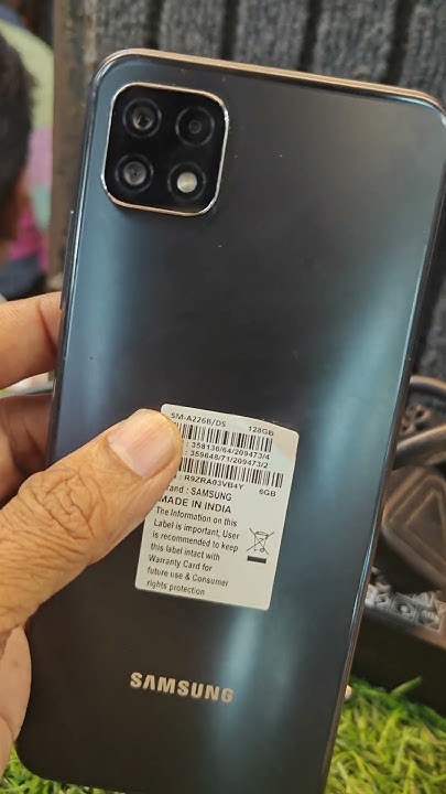 SAMSUNG GALAXY A22 5G MOBILE 6GB RAM 128GB FINGERPRINT NOT WORKING ONLY MOBILE RS 7000. P ...