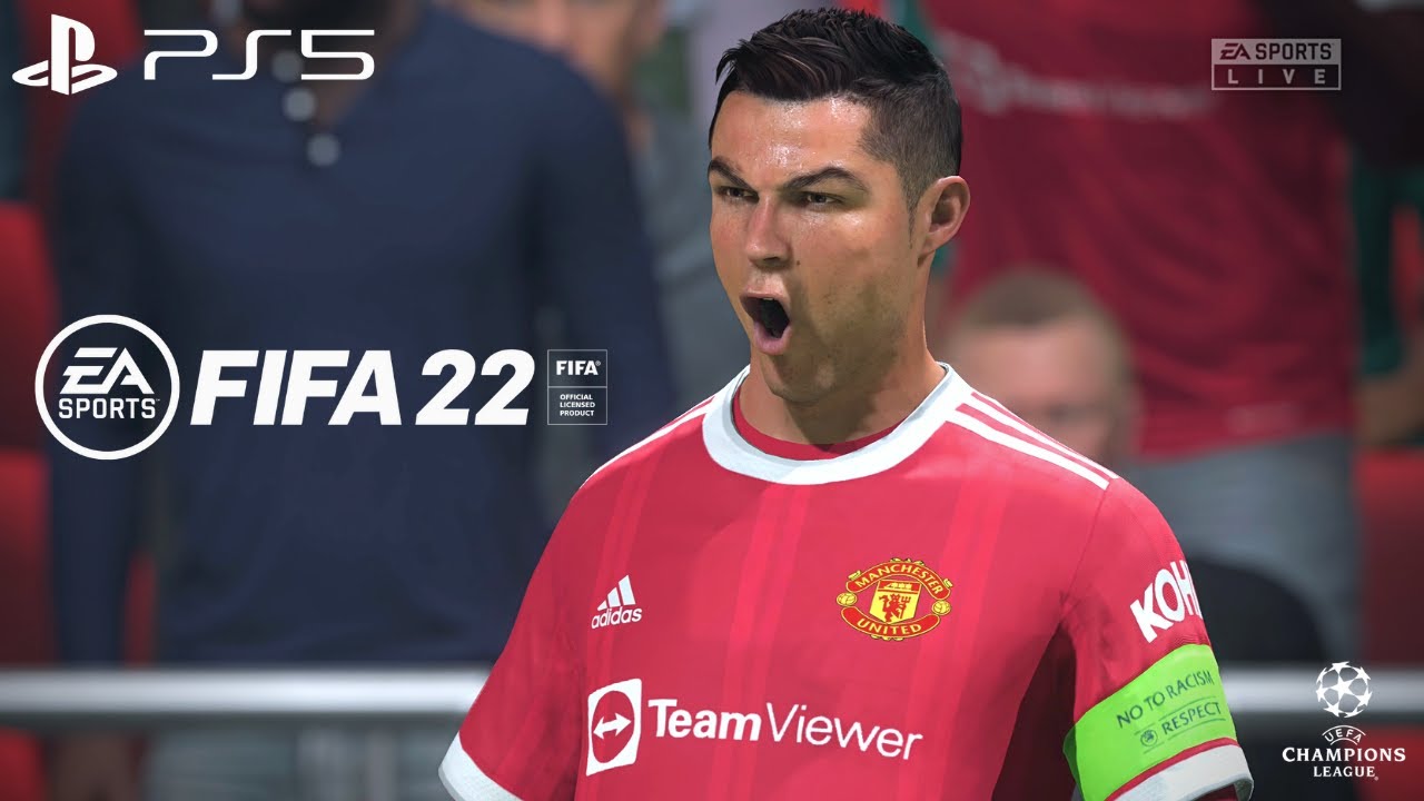 FIFA 22 - Man United vs. PSG - UEFA Champions League Final PS5 Gameplay ...