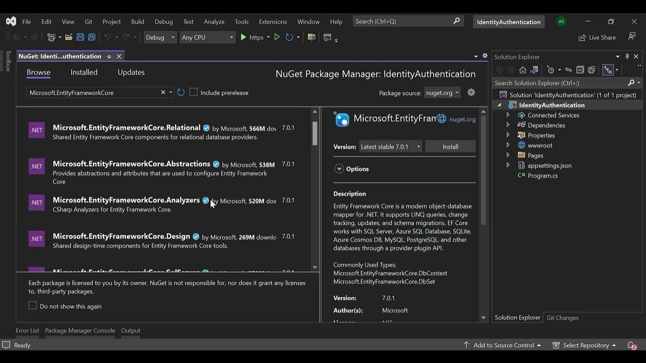 Part1 - Install Nugets - YouTube