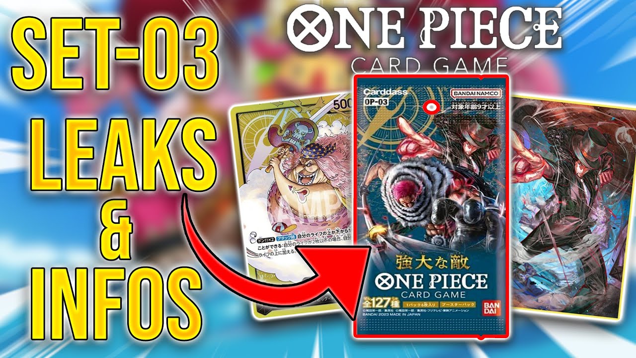 NEUES SET OP-03 Pillars of Strenght oder Enemys Might? I One Piece Card ...