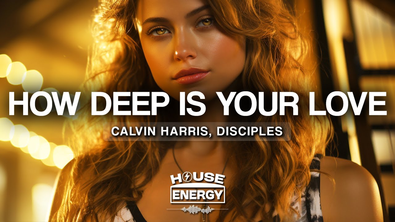 Calvin Harris & Disciples - How Deep Is Your Love (Lyrics) - YouTube