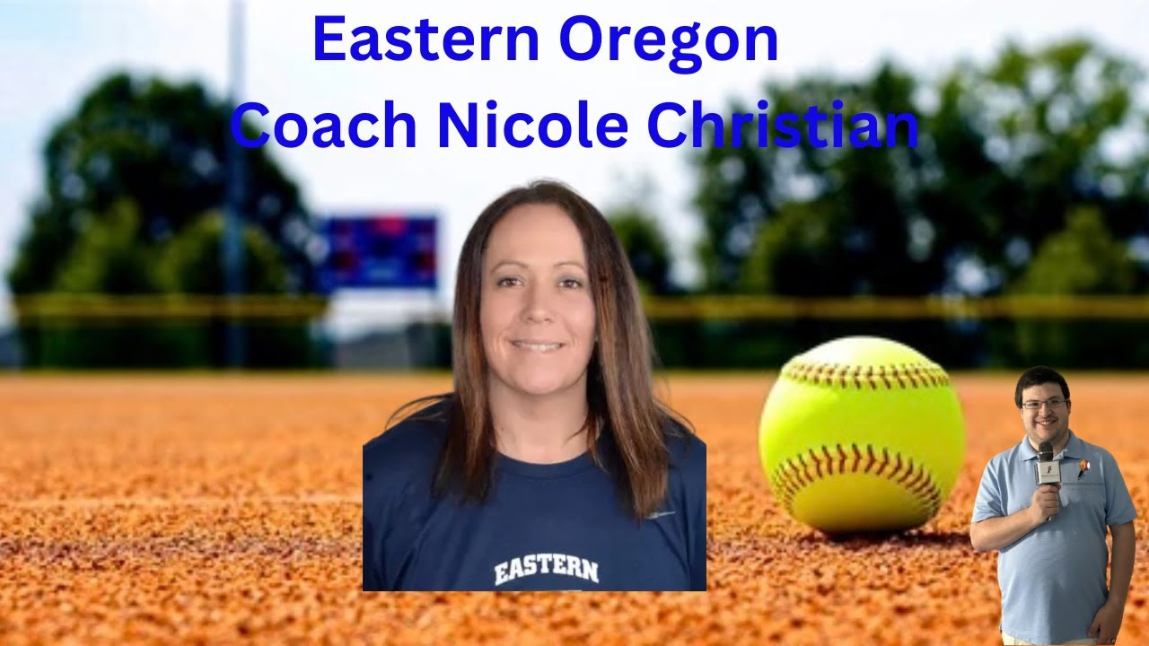 Eastern Oregon head softball coach Coach Nicole Christian - YouTube