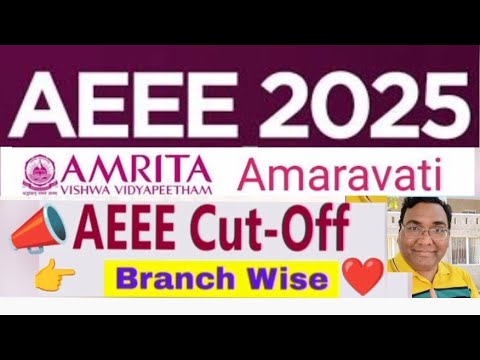Amrita University amaravati campus|Amrita cut off 2025|AEEE cut off ...