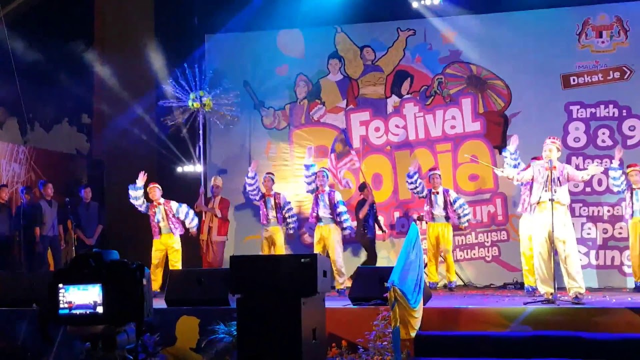 V07 Festival Boria, Pesta Pulau Pinang 2017 (Part 2/2) - YouTube