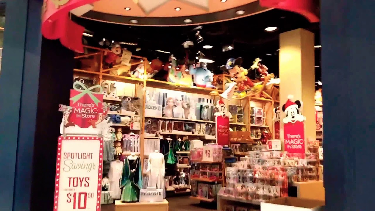 Disney Store tour - YouTube